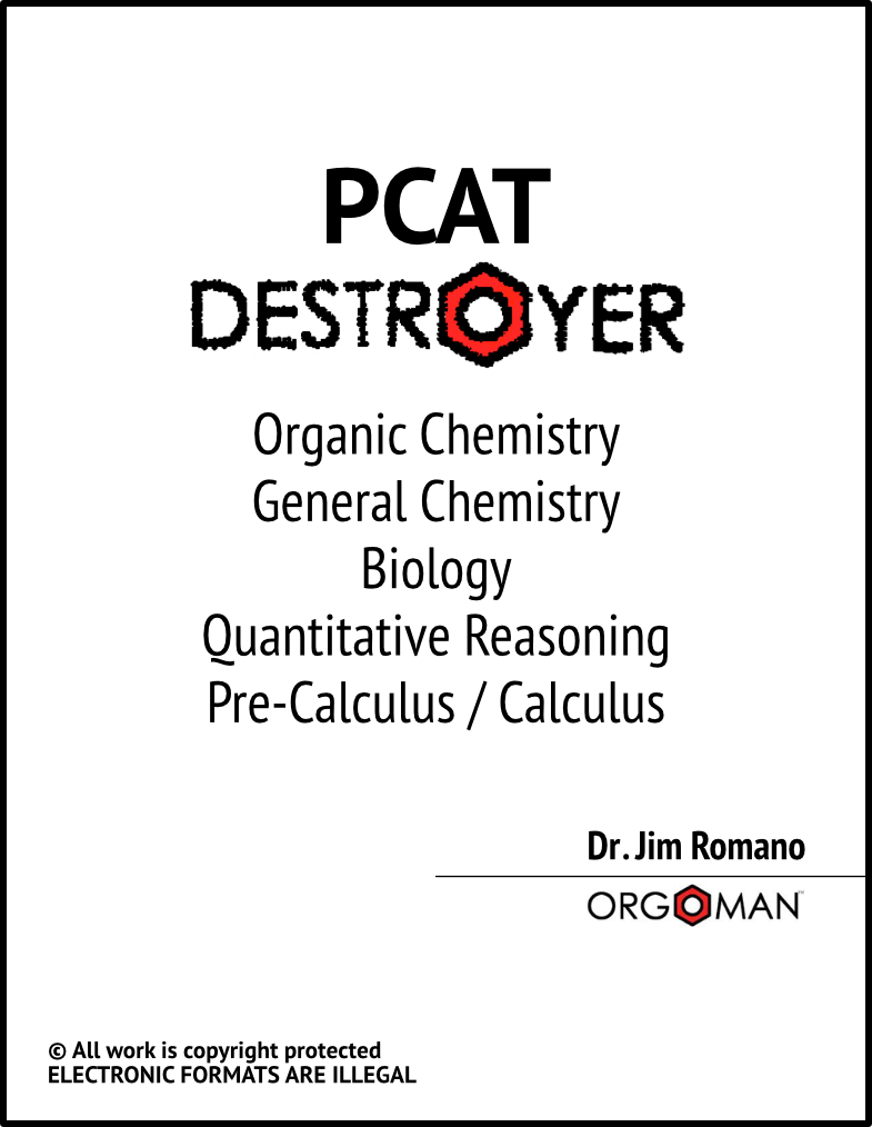 PCAT Test Study Guide - PCAT Destroyer – Orgoman LLC